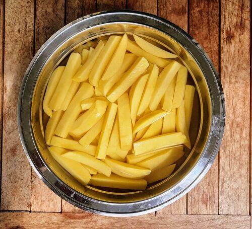 Selbst gemachte Pommes aus dem Dutch Oven - Rezept